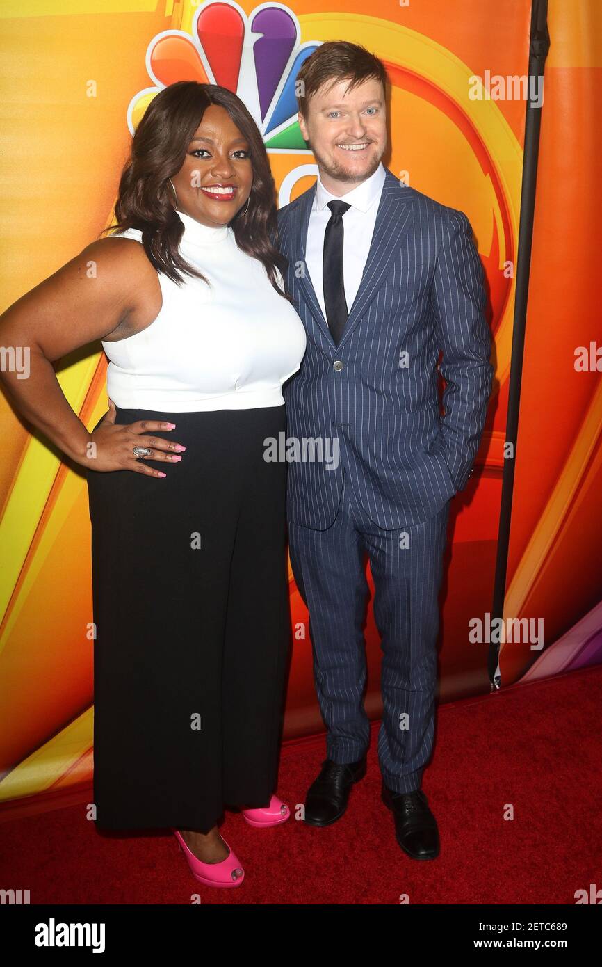 Sherri Shepherd and Steven Boyer at 2017 NBCUniversal Winter TCA Press ...