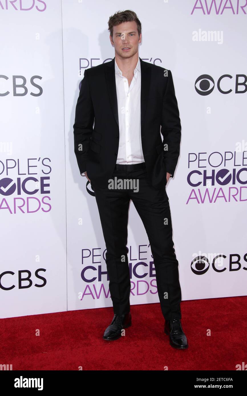 Derek Theler at the 42nd Annual People's Choice Awards Arrivals at the ...