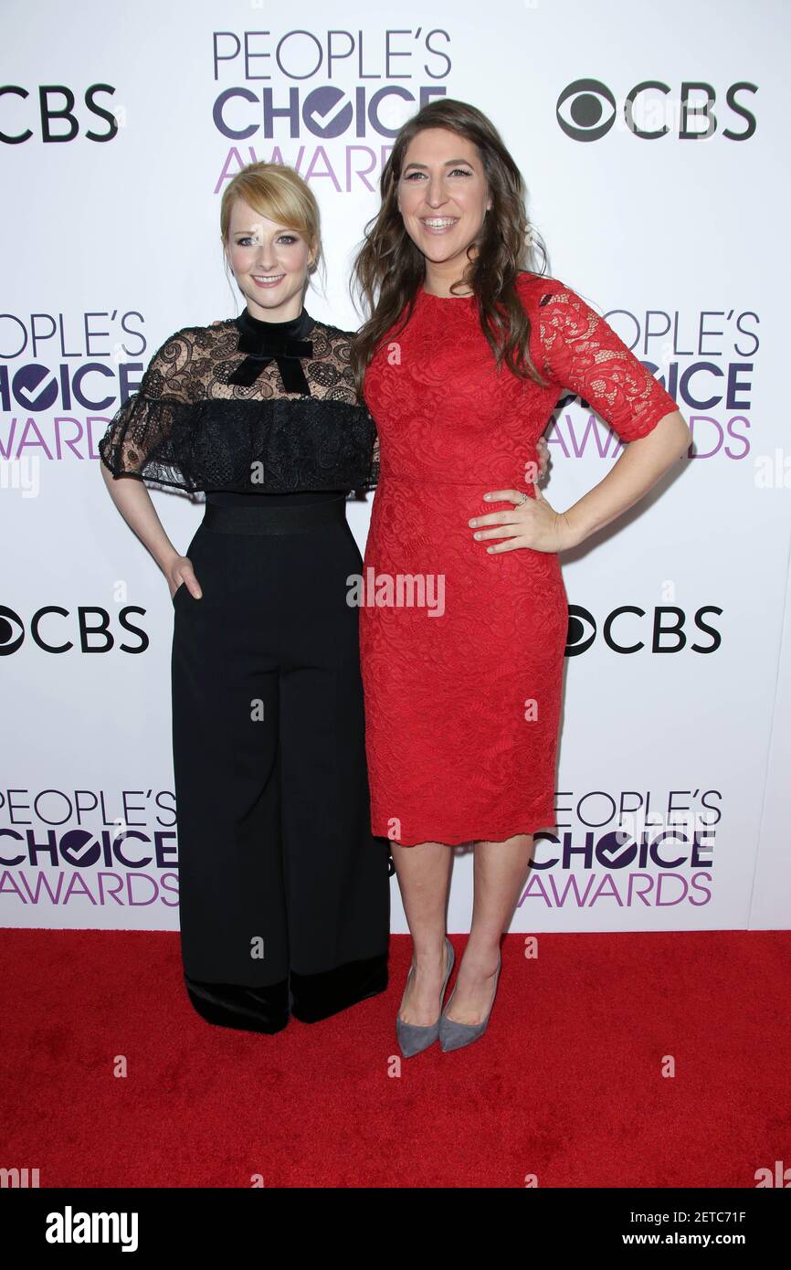 Melissa Rauch Peoples Choice Photos: 2014 People's Choice Awards