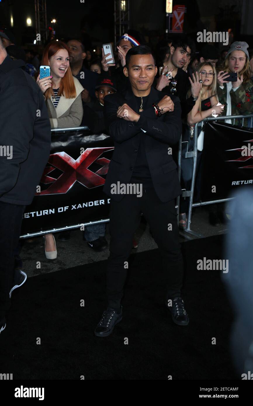 Tony Jaa at the "xXx: Return Of Xander Cage" Premiere at the TCL ...