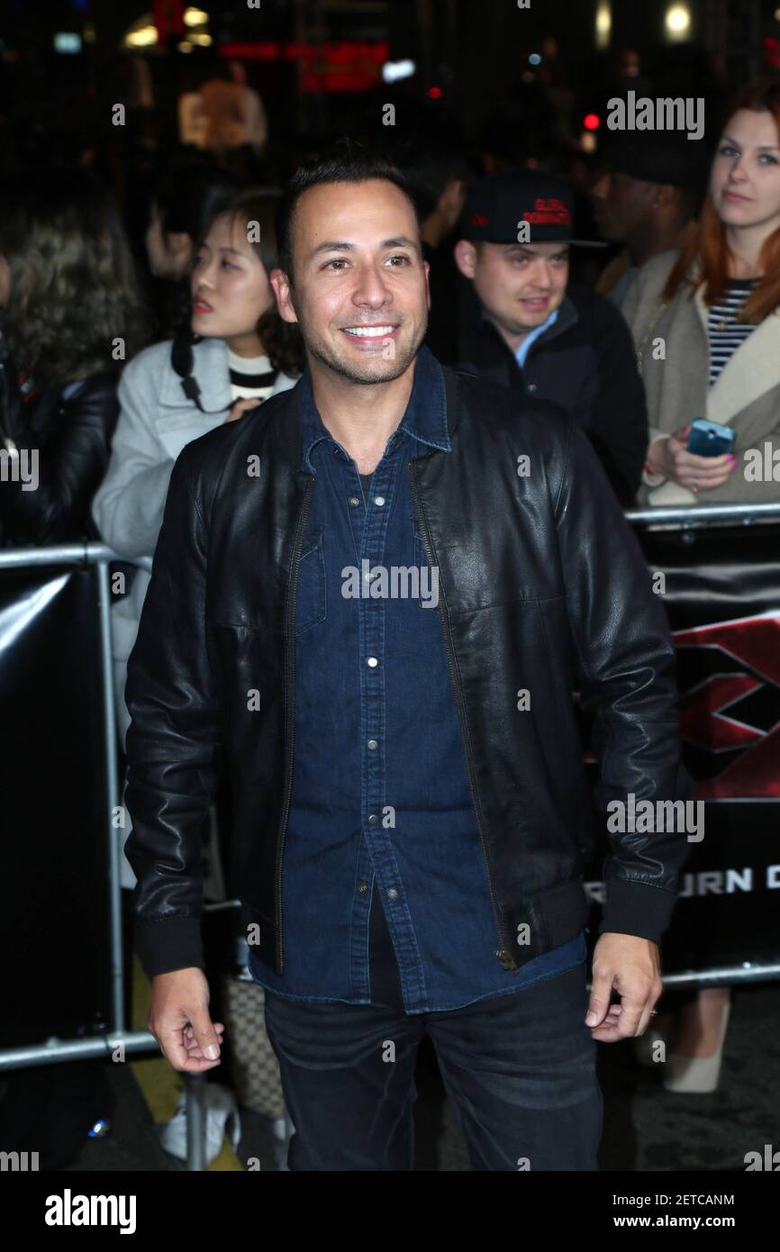 Howie Dorough at the "xXx: Return Of Xander Cage" Premiere at the TCL ...