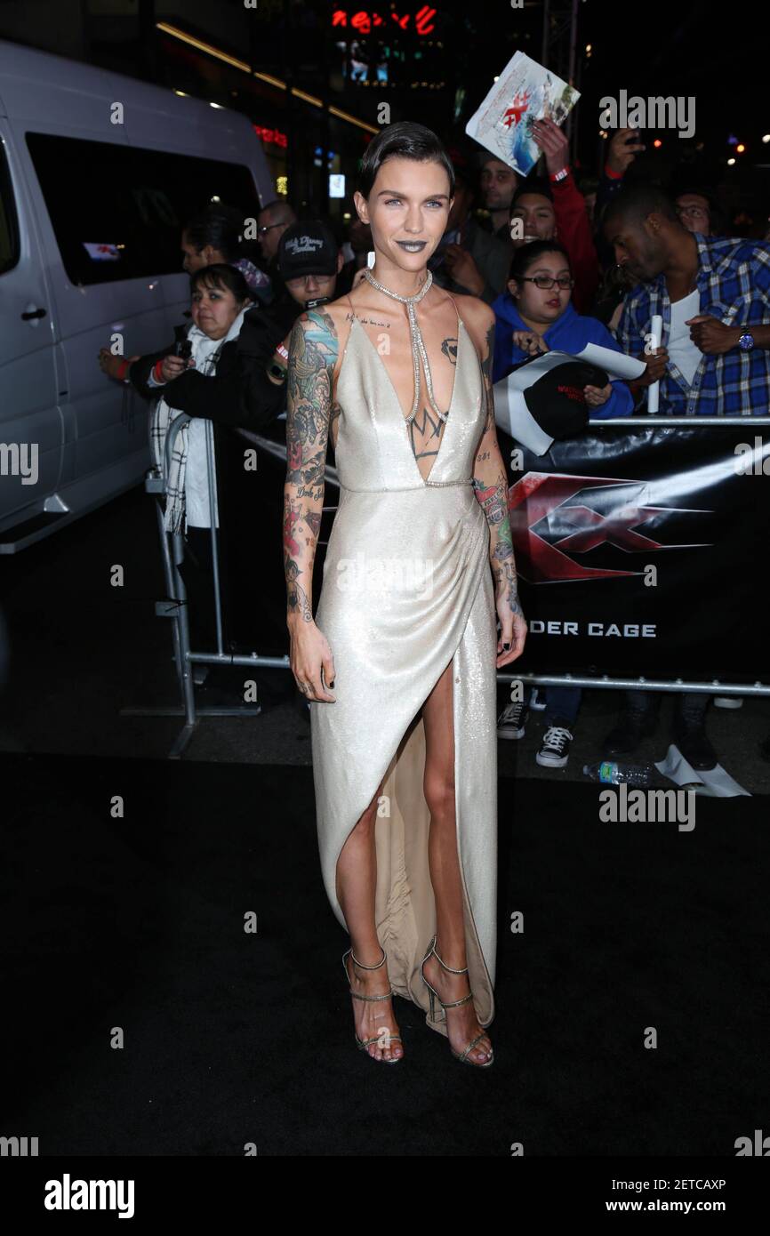 Ruby Rose at the "xXx: Return Of Xander Cage" Premiere at the TCL ...