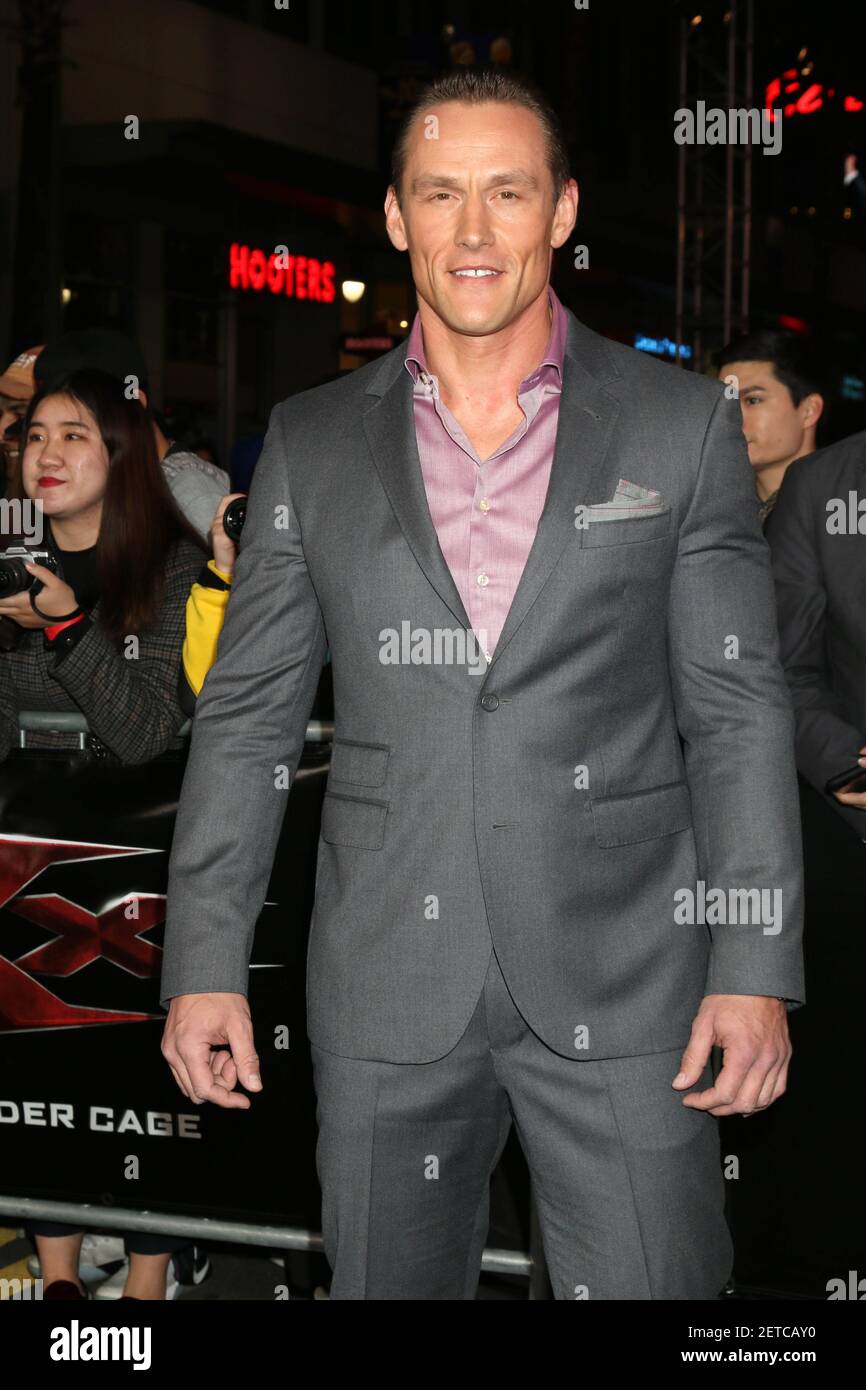 Andrey Ivchenko at the "xXx: Return Of Xander Cage" Premiere at the TCL ...