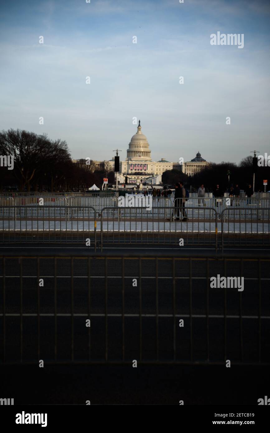 The United State's Capitol building on the eve of Donald Trump's ...