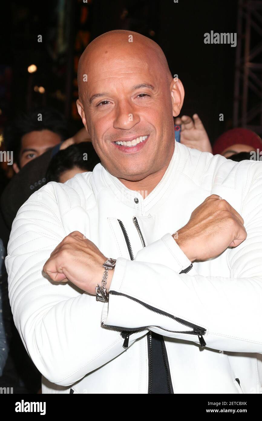 LOS ANGELES - JAN 19: Vin Diesel, aka Mark Sinclair at the "xXx: Return ...