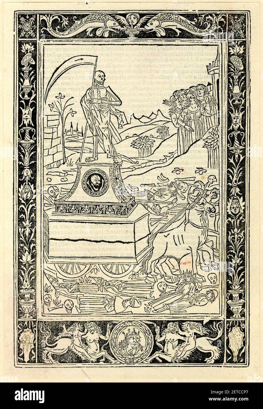 Death petrarch hi-res stock photography and images - Alamy