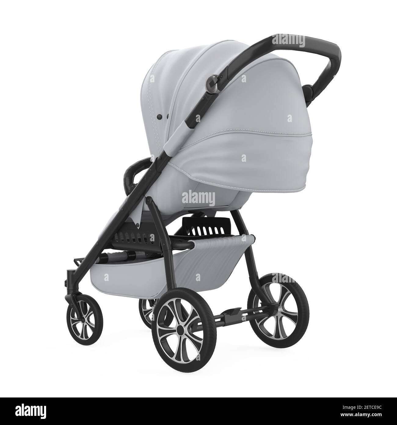 Baby Stroller Isolated Stock Photo - Alamy