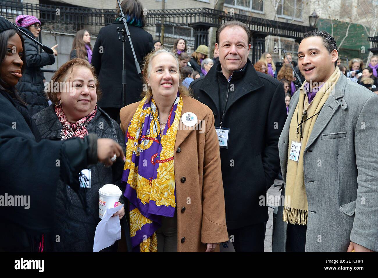 Liz Krueger, Gale Brewer, Mark Gjonaj & Rodriquez attend the Women's ...