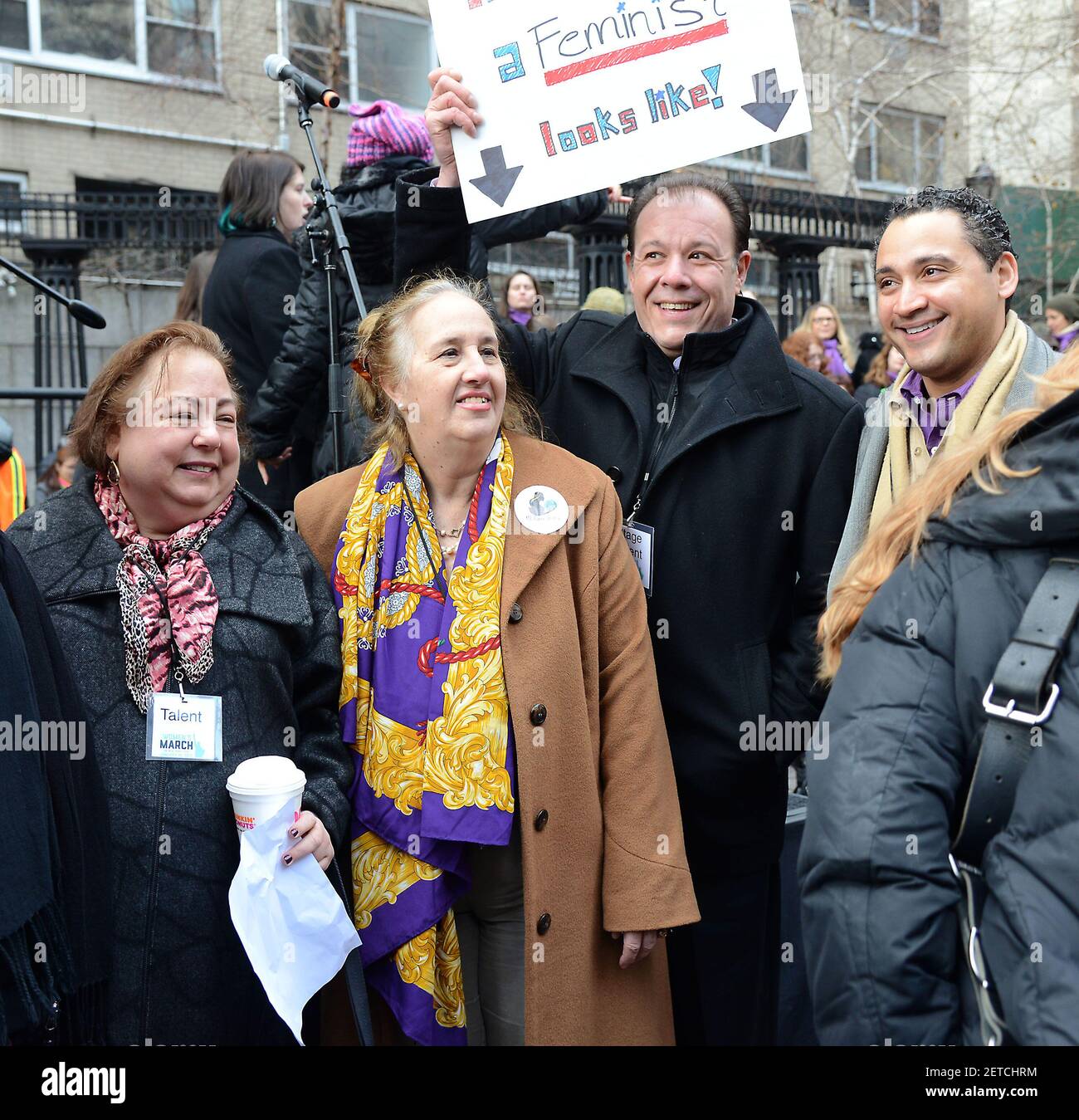 Liz Krueger, Gale Brewer, Mark Gjonaj & Rodriquez attend the Women's ...
