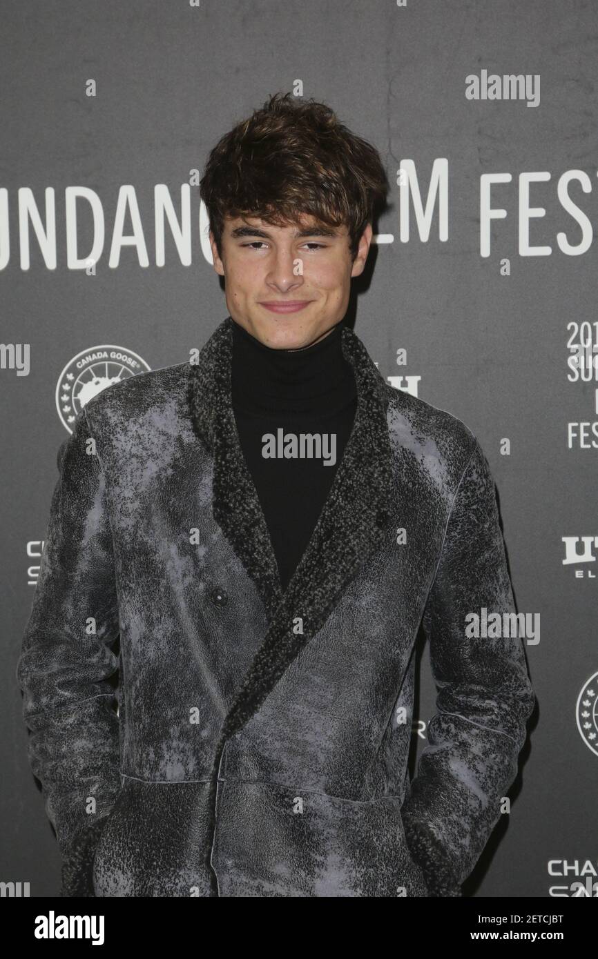 Kian Lawley attends the 'Before I Fall' premiere at the 2017 Sundance ...
