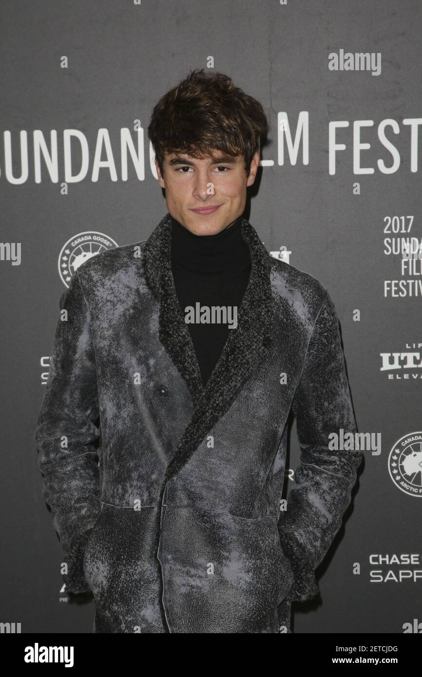 Kian Lawley attends the 'Before I Fall' premiere at the 2017 Sundance ...