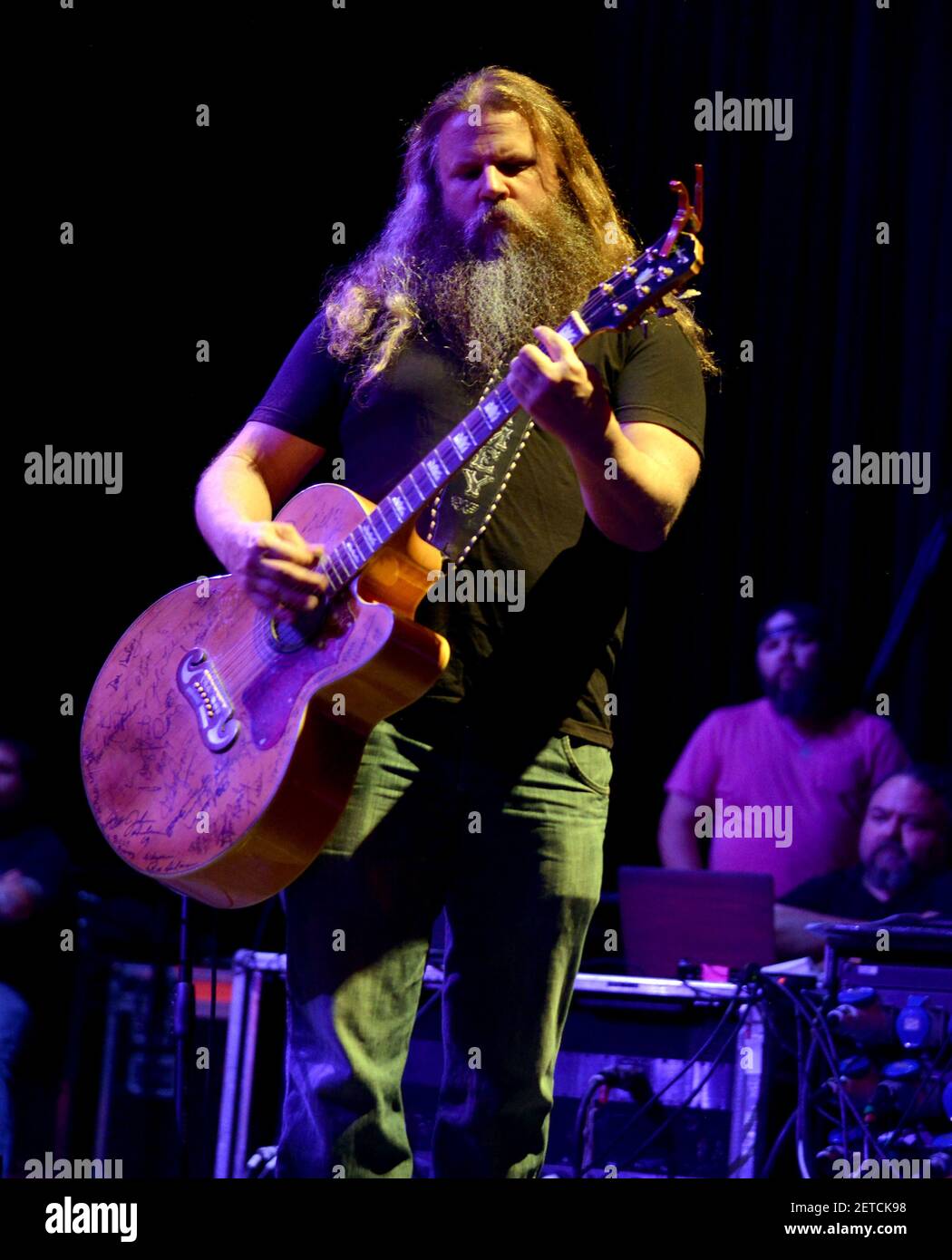 HOLLYWOOD FL - JANUARY 21: Jamey Johnson performs at The Last Waltz ...