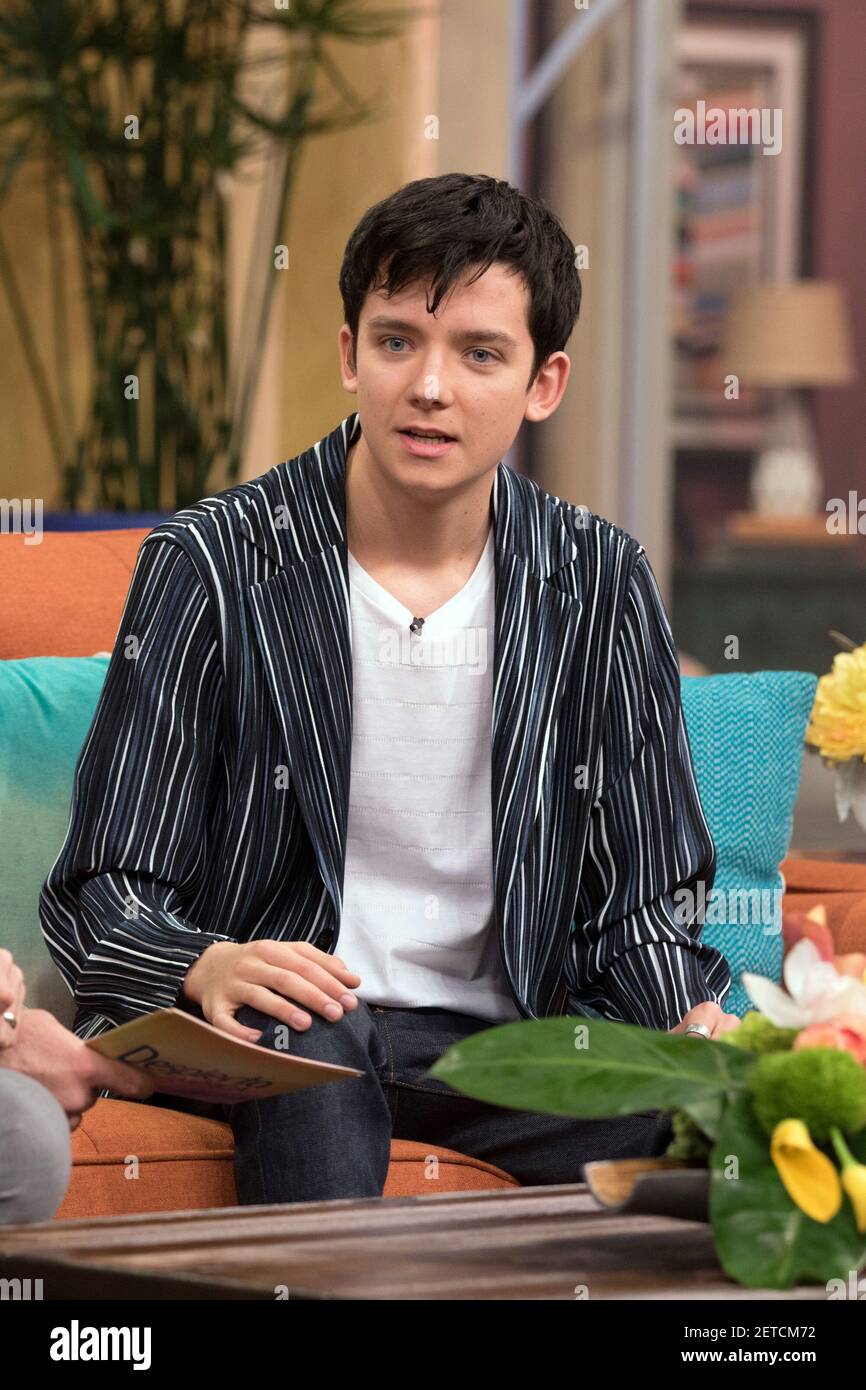 MIAMI, FLORIDA - JANUARY 23: Actor Asa Butterfield is seen during ...