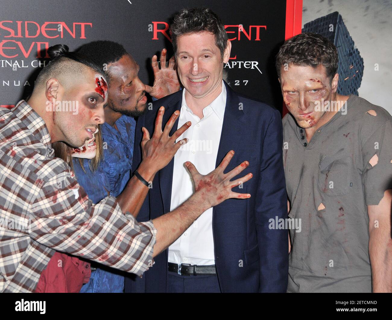 Director Paul W.S. Anderson arrives at the "Resident Evil: The Final ...