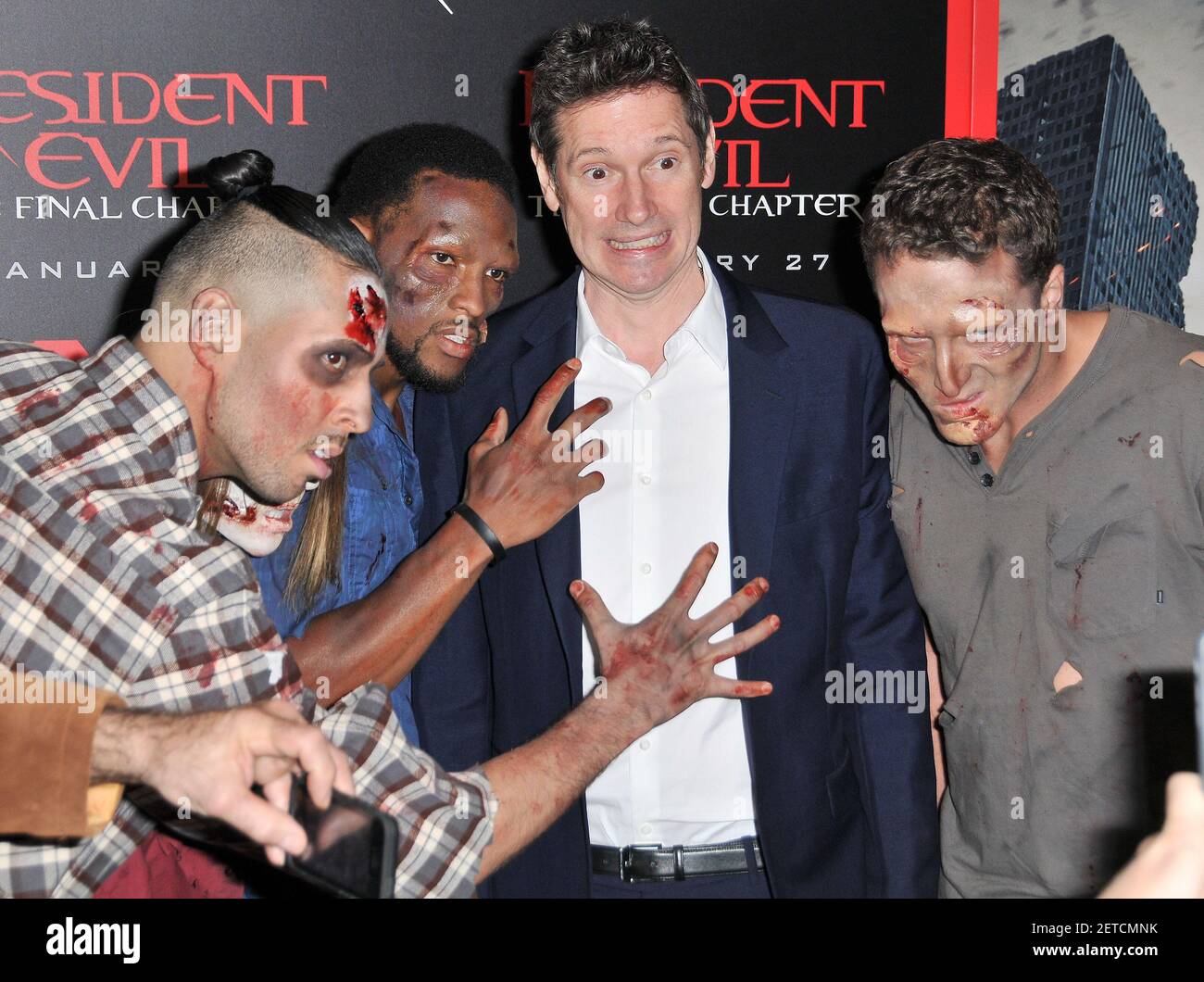 Director Paul W.S. Anderson arrives at the "Resident Evil: The Final ...