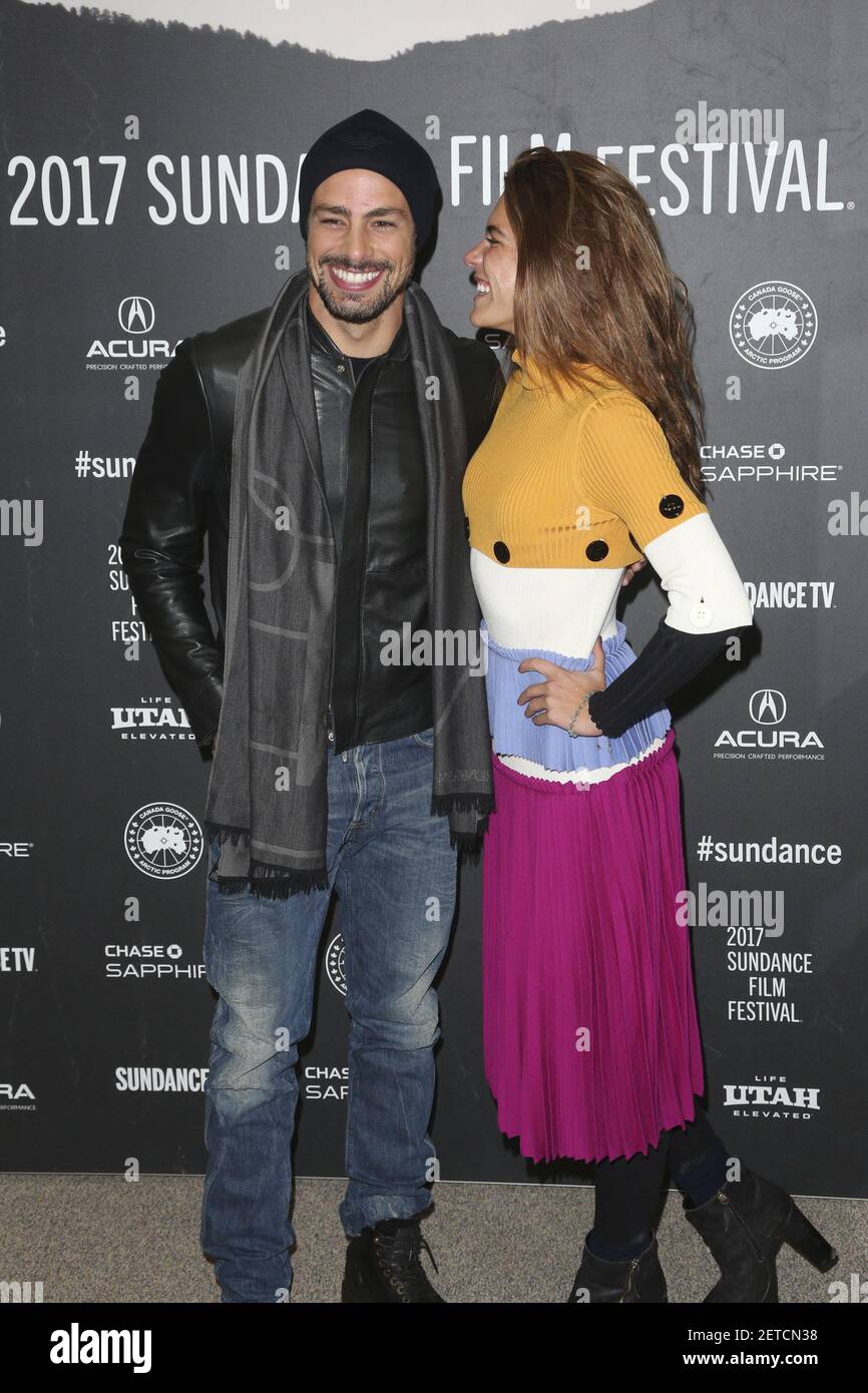 Actor Caua Reymond (L) and model Mariana Goldfarb attend the 'Marjorie ...