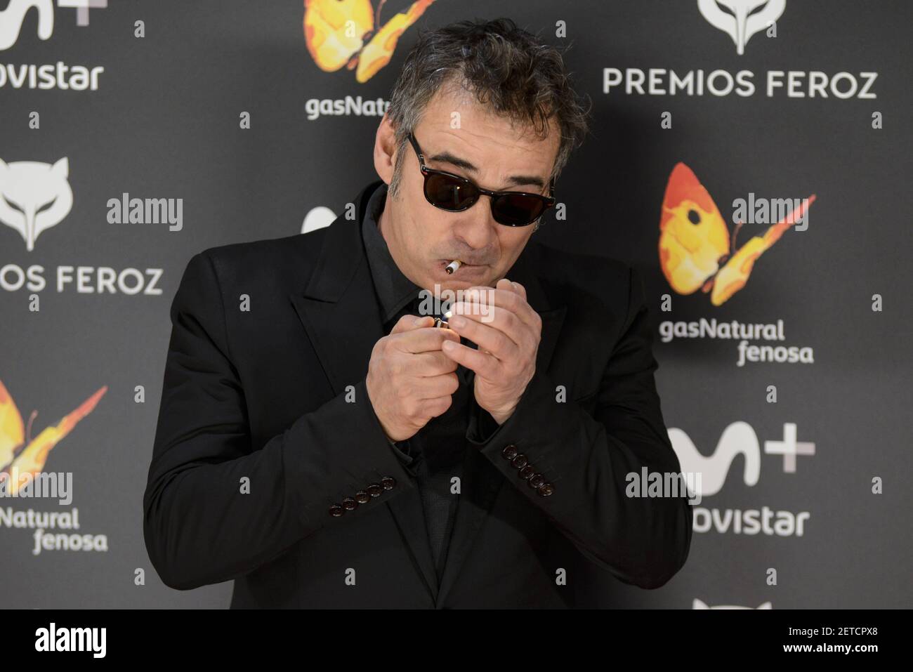 Eduard Fernandez attends to the Feroz Awards 2017 in Madrid, Spain ...
