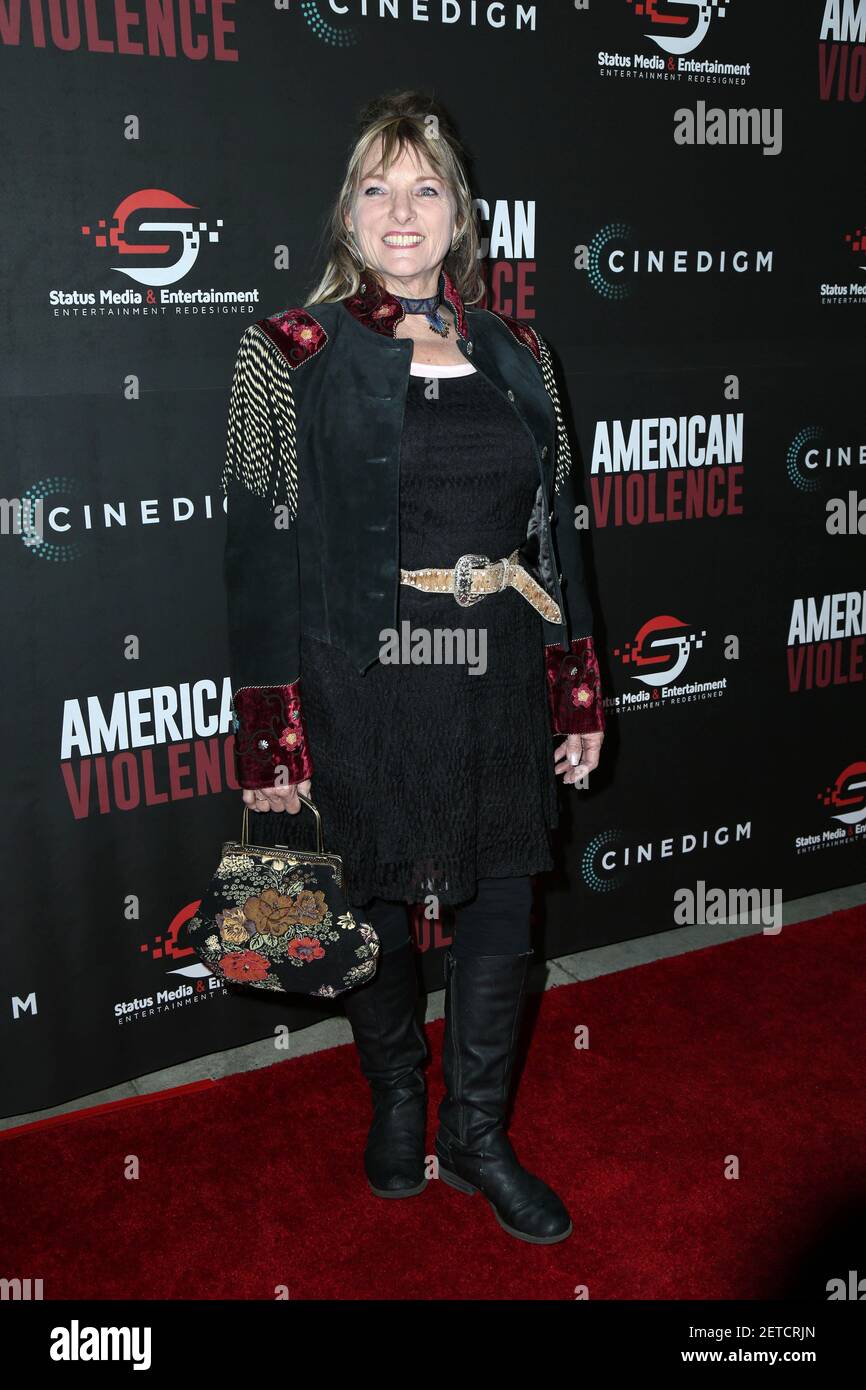 Nikki Pelley at the "American Violence" World Premiere at the Egyptian ...