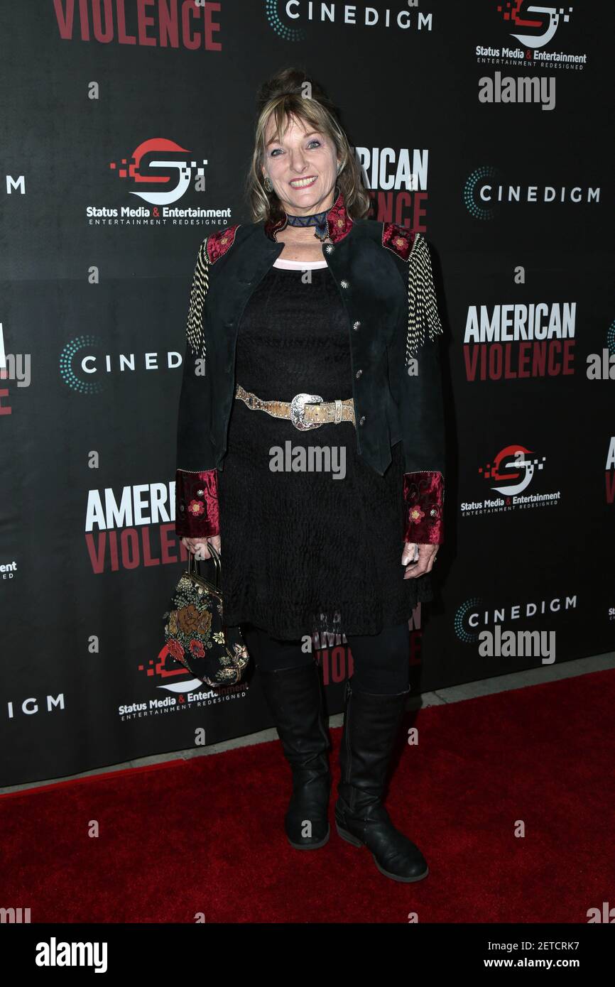 Nikki Pelley at the "American Violence" World Premiere at the Egyptian ...