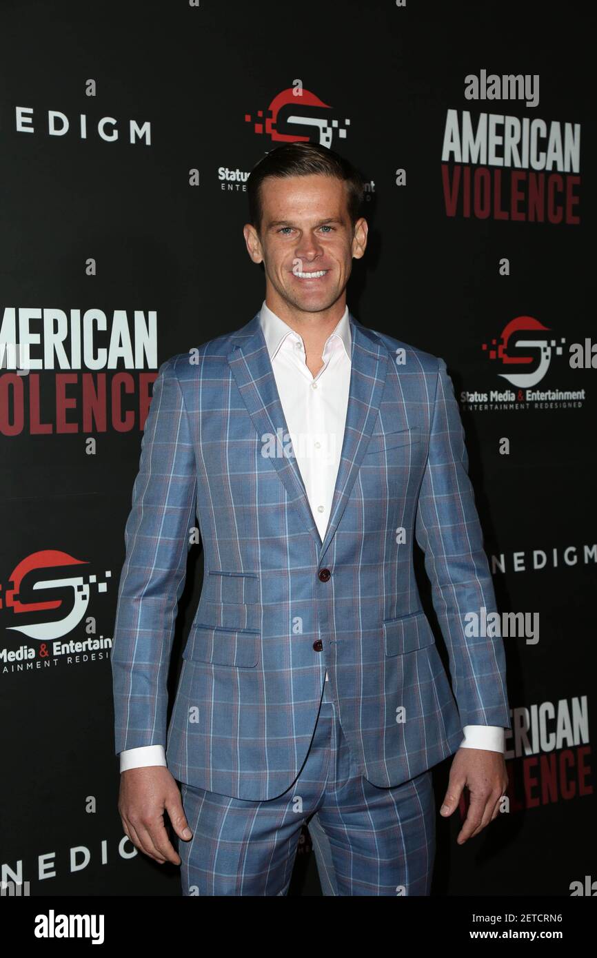Nic Lamb at the "American Violence" World Premiere at the Egyptian ...