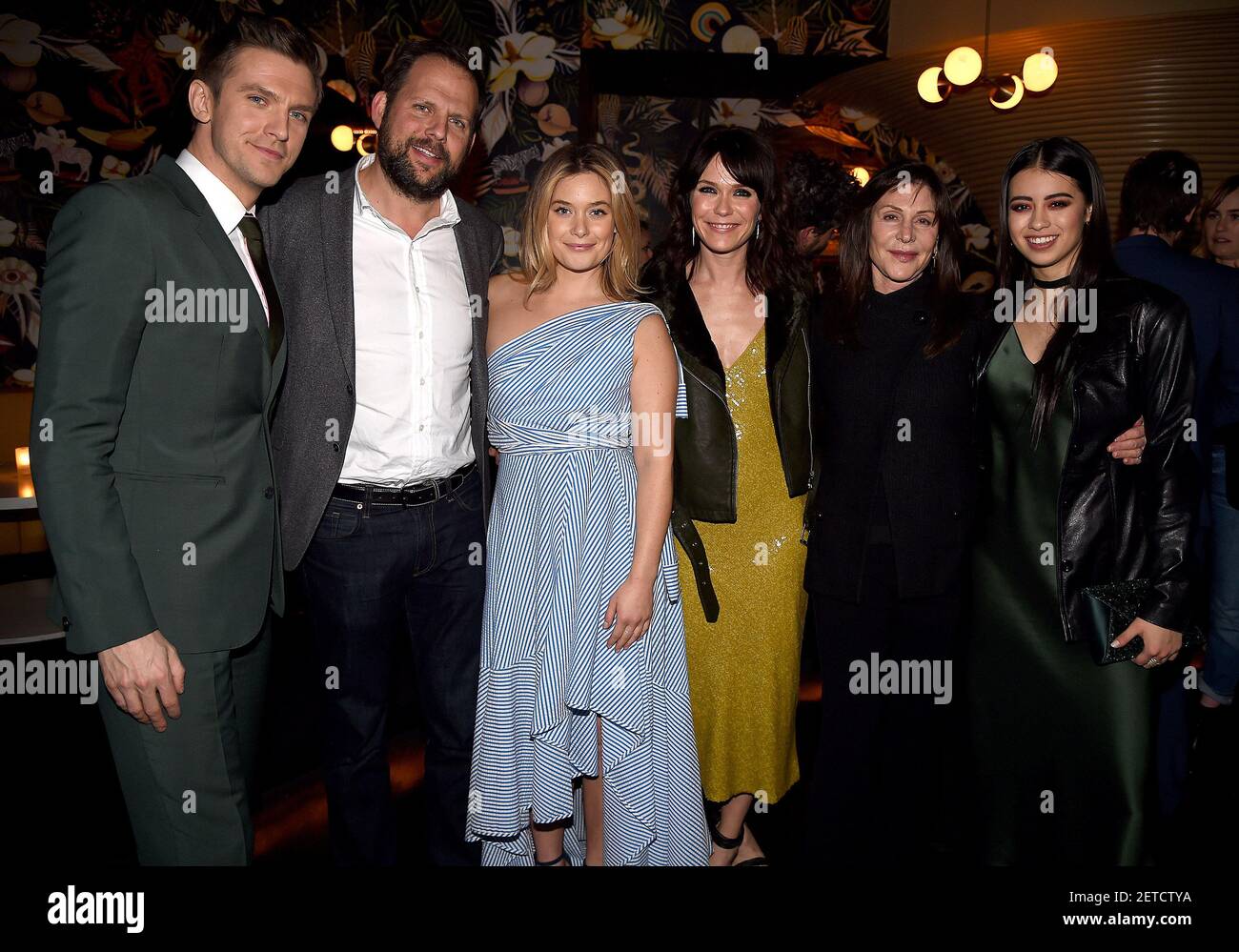 WEST HOLLYWOOD, CA - JANUARY 26: (L-R) Dan Stevens, FX's Nick Grad ...