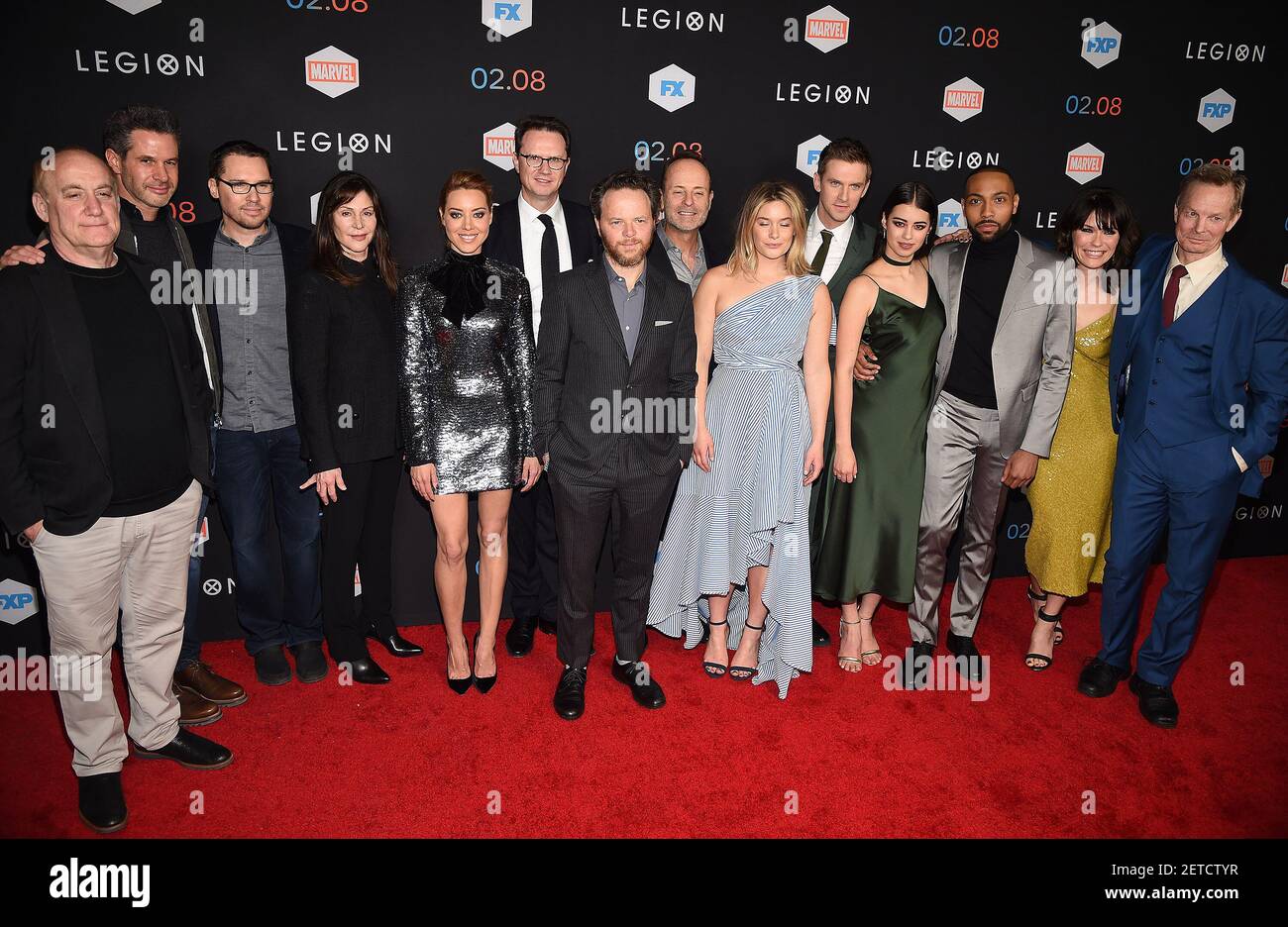 WEST HOLLYWOOD, CA - JANUARY 26: The cast and Executive Producers ...