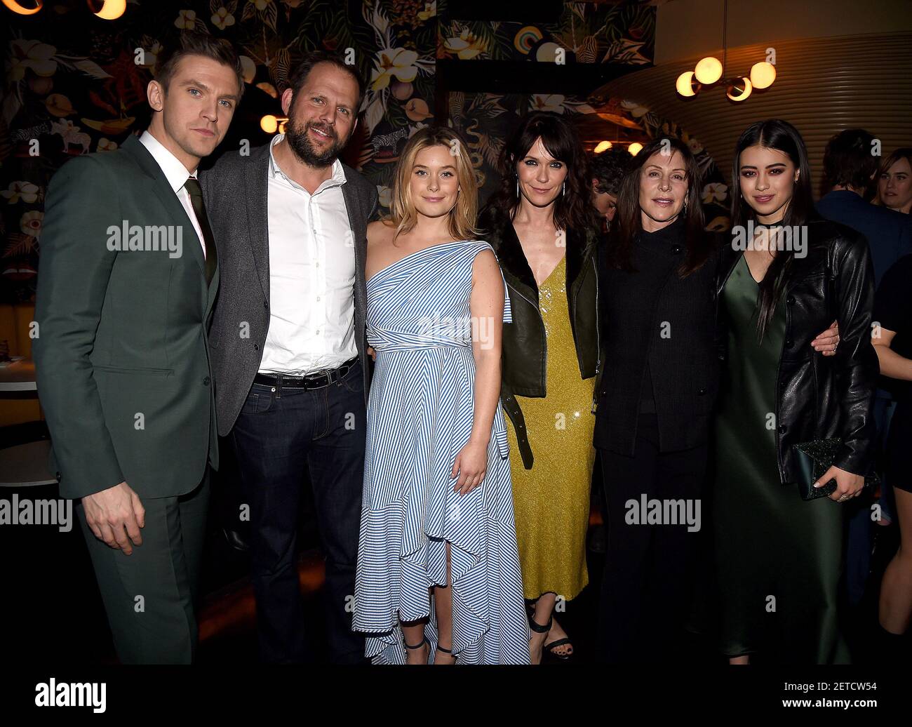 WEST HOLLYWOOD, CA - JANUARY 26: (L-R) Dan Stevens, FX's Nick Grad ...