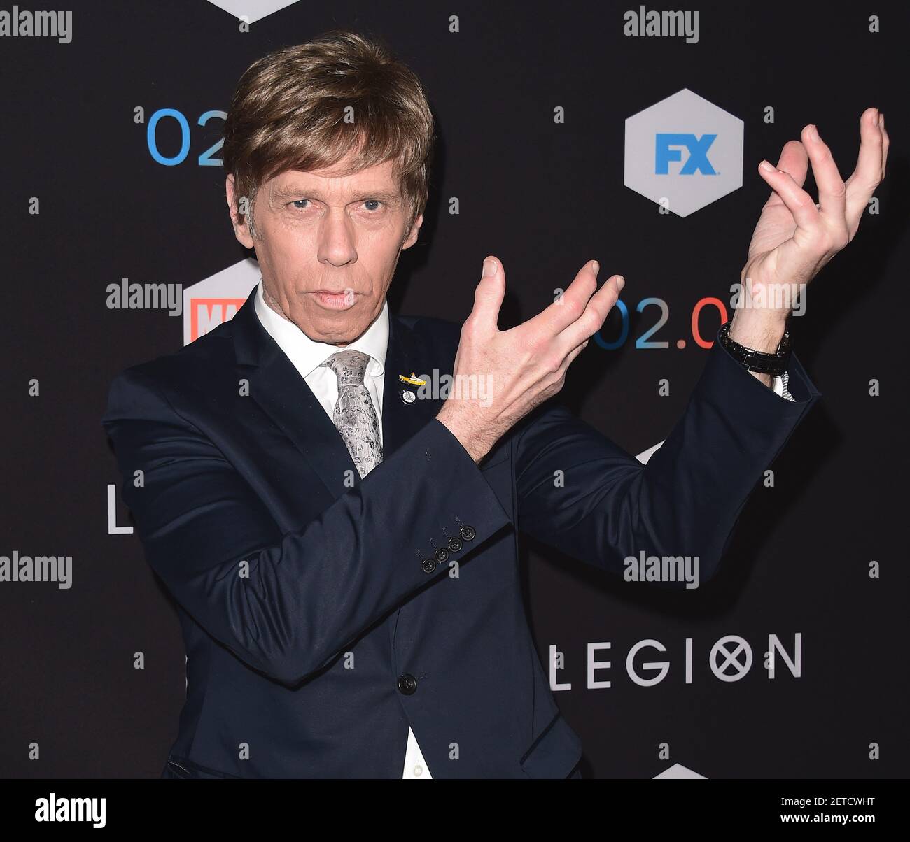 WEST HOLLYWOOD, CA - JANUARY 26: Mackenzie Gray at FX's "Legion" red ...