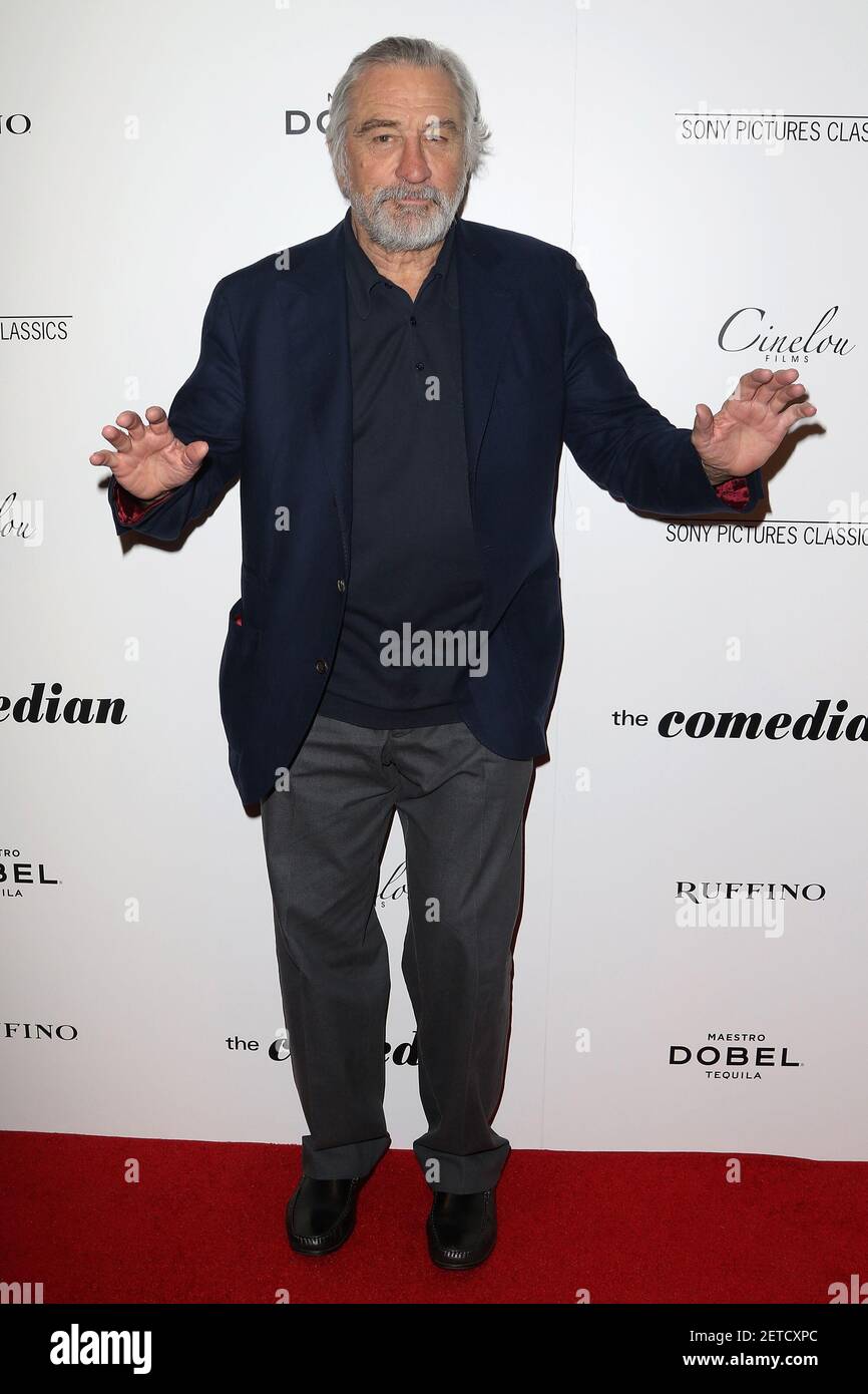 Robert De Niro at Sony Pictures Classics' 'The Comedian' LA Premiere ...