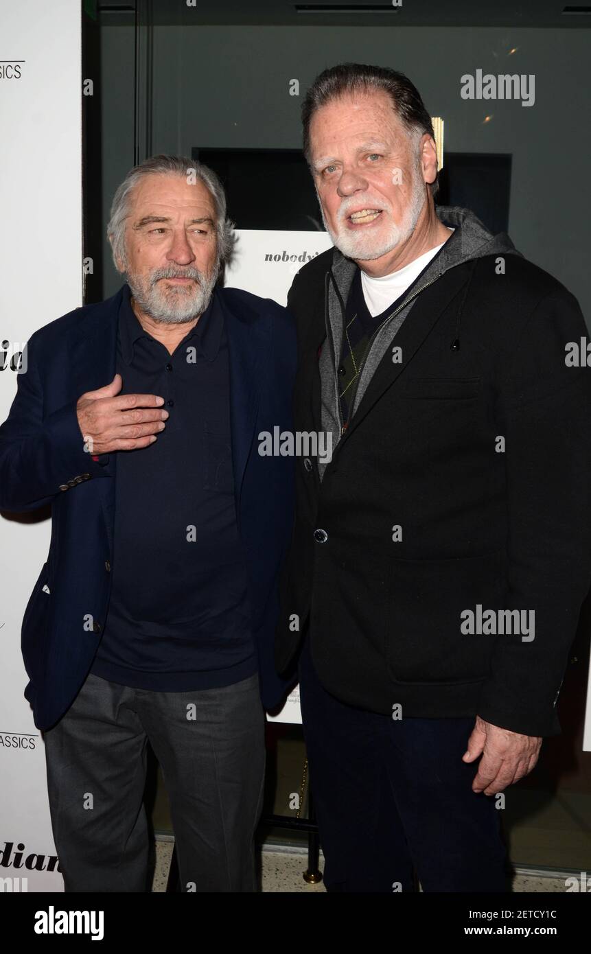 Robert De Niro, Taylor Hackford at "The Comedian" Los Angeles Premiere ...