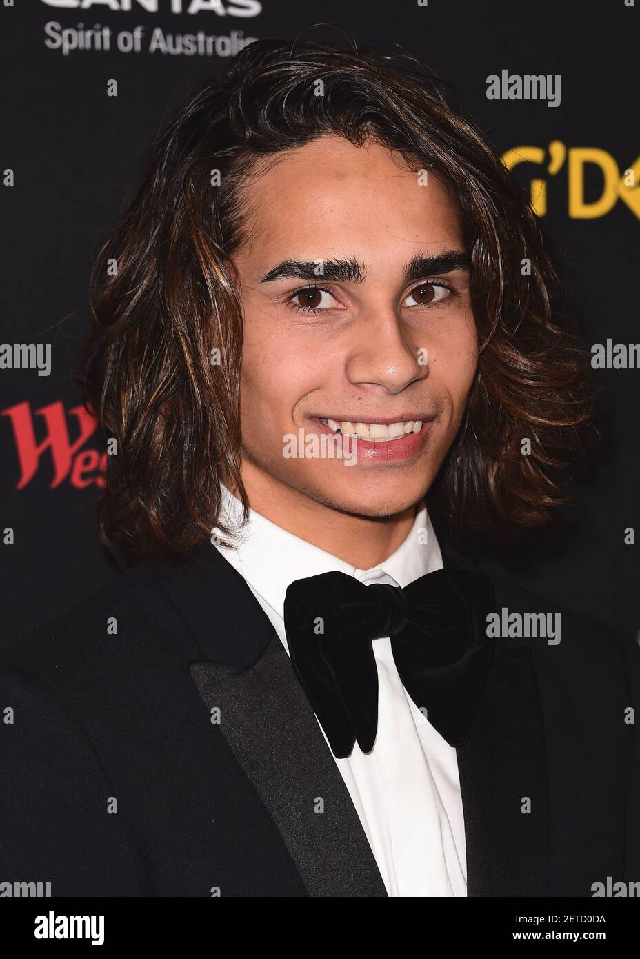 HOLLYWOOD, CA - JANUARY 28: Isaiah Firebrace at the 2017 G'Day USA Los ...