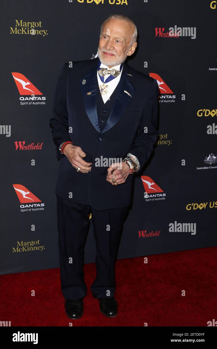 Former astronaut Buzz Aldrin at 2017 G'Day USA Los Angeles Gala held at ...