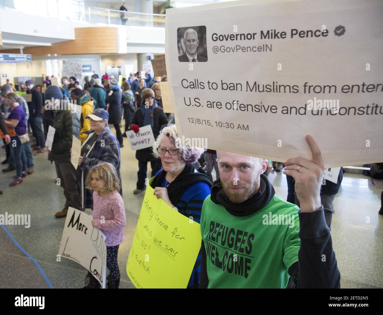 Andrew Lynes, 29, of Boise, Idaho joins a group of more than 600 people ...