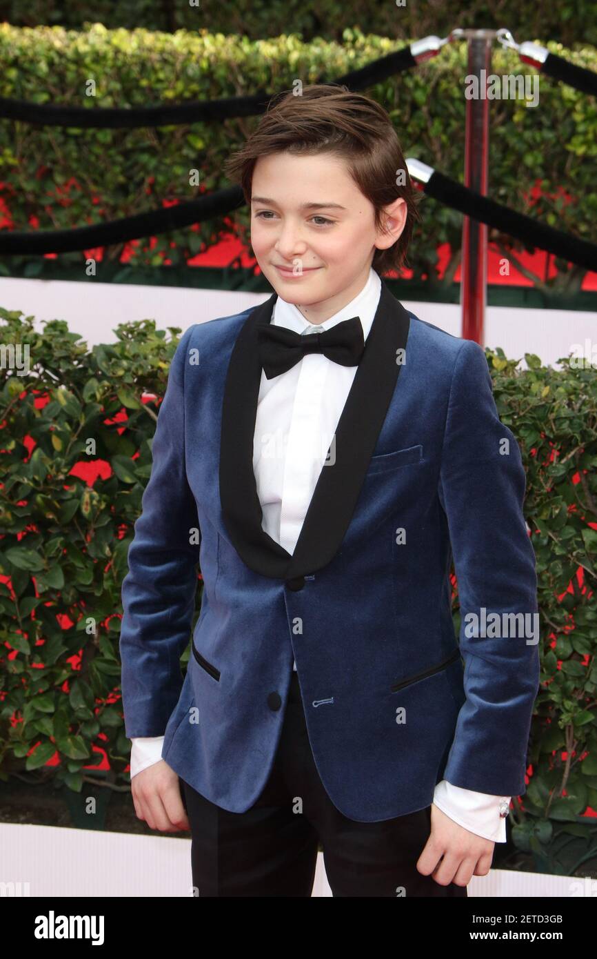 Noah Schnapp at the 23rd Annual Screen Actors Guild Awards held at the ...