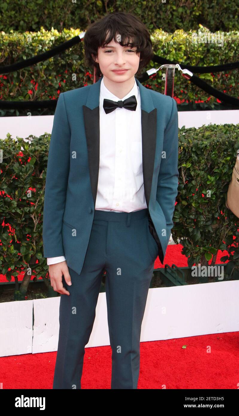 Finn Wolfhard at the 23rd Annual Screen Actors Guild Awards held at the ...