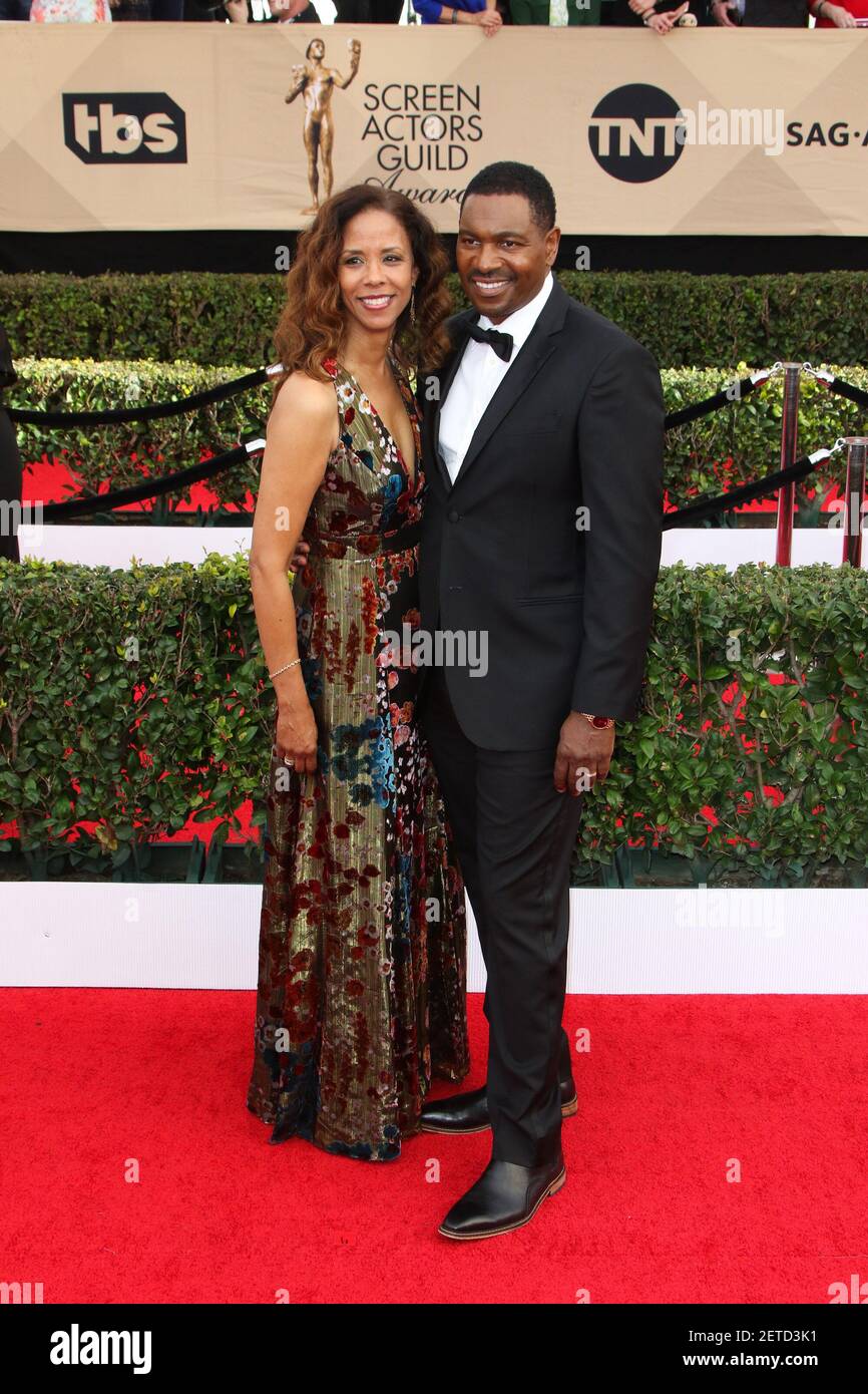 Mykelti Williamson and Sondra Spriggs at the 23rd Annual Screen Actors ...