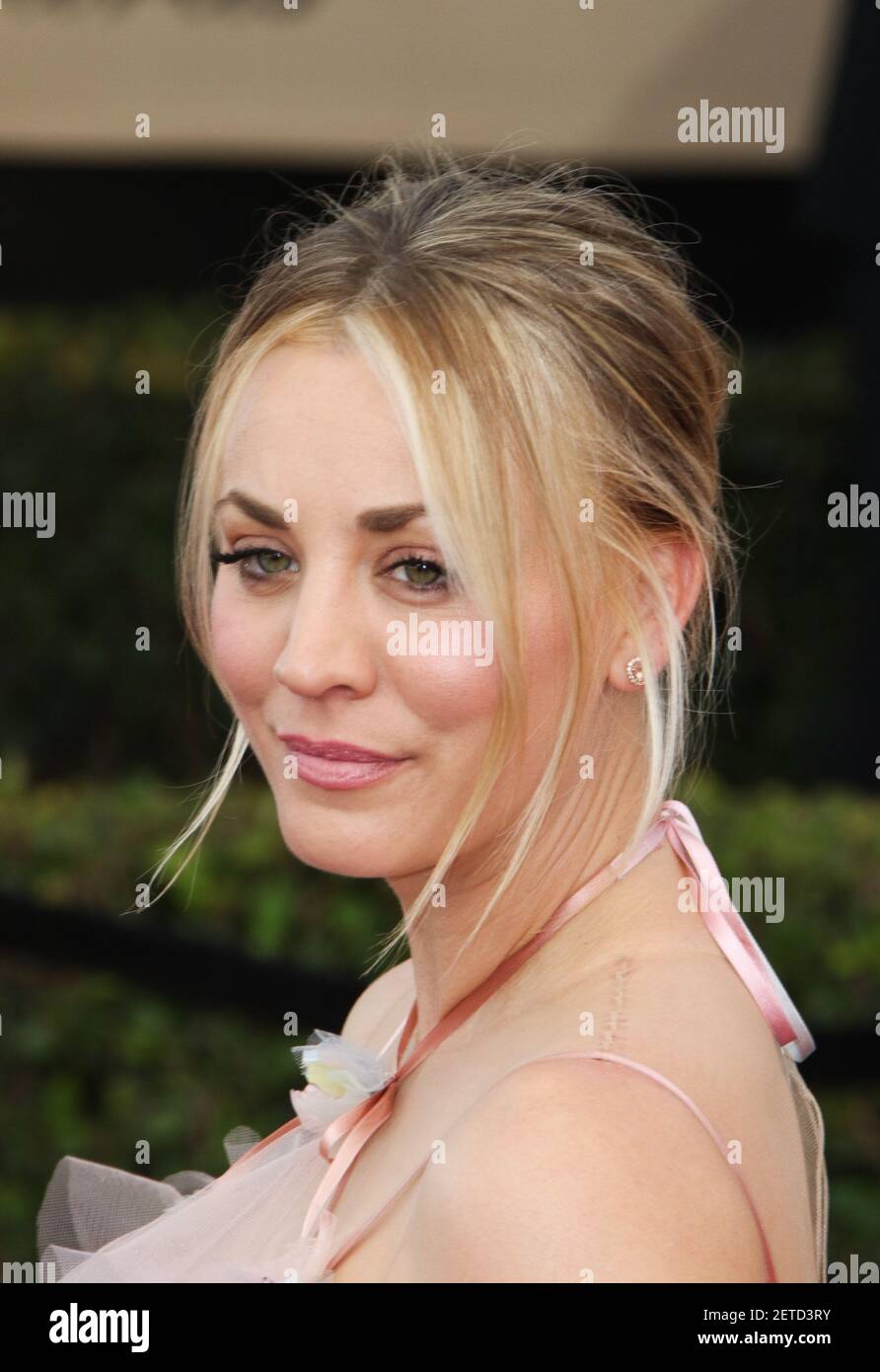 Kaley Cuoco at the 23rd Annual Screen Actors Guild Awards held at the ...