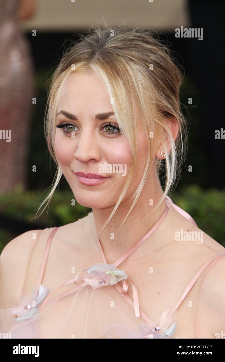 Kaley Cuoco at the 23rd Annual Screen Actors Guild Awards held at the ...