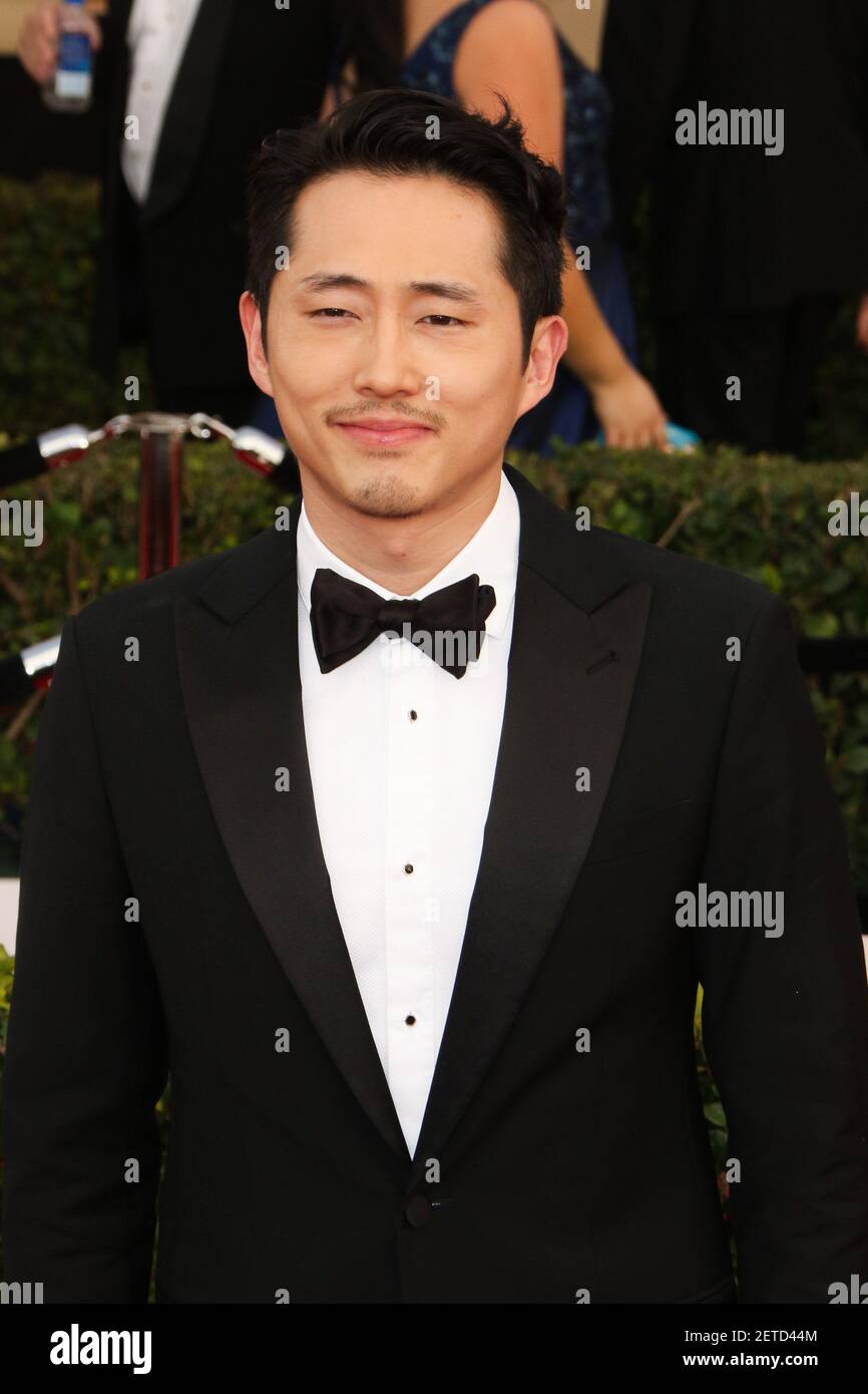 Steven Yeun at the 23rd Annual Screen Actors Guild Awards held at the ...