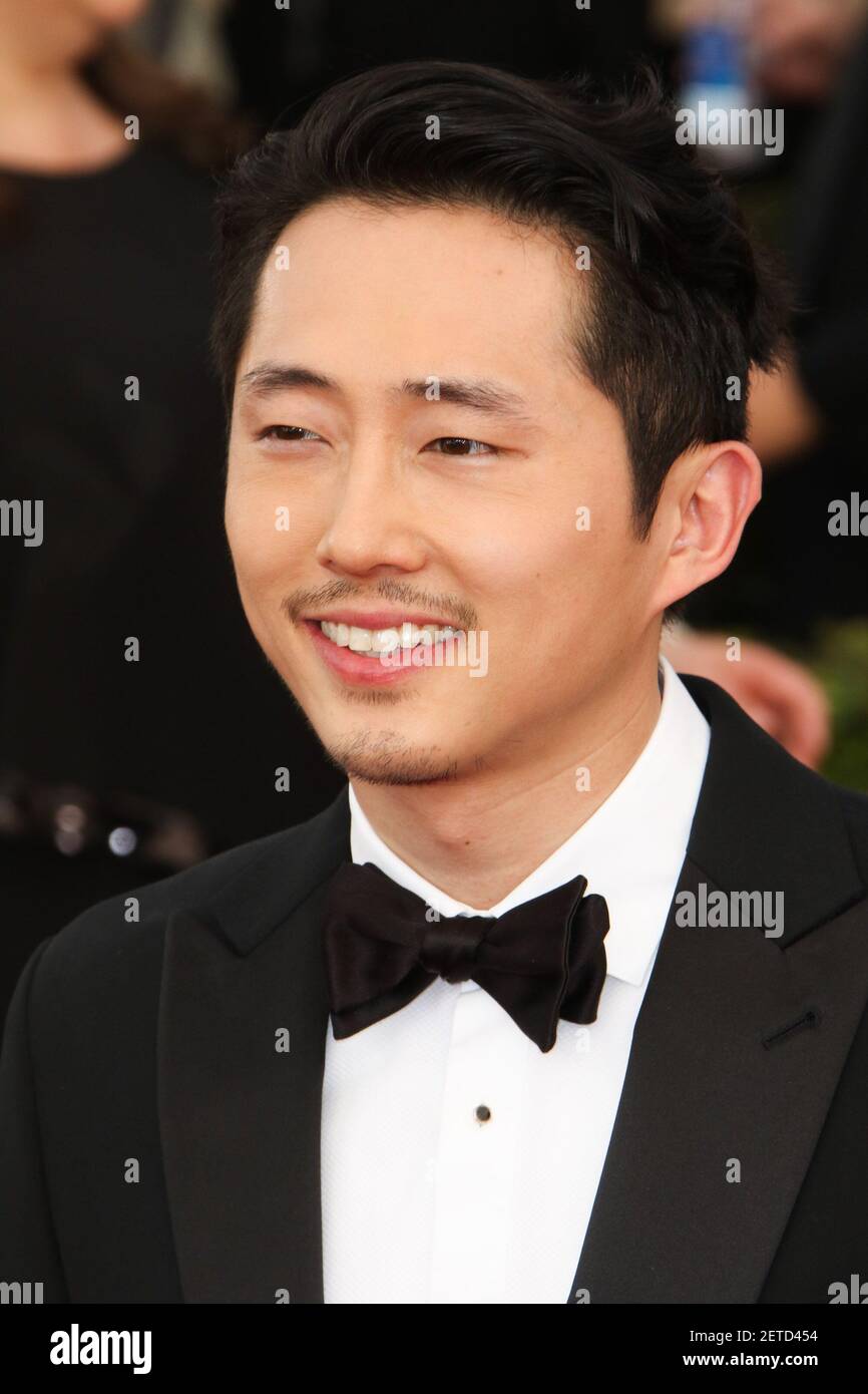 Steven Yeun at the 23rd Annual Screen Actors Guild Awards held at the ...