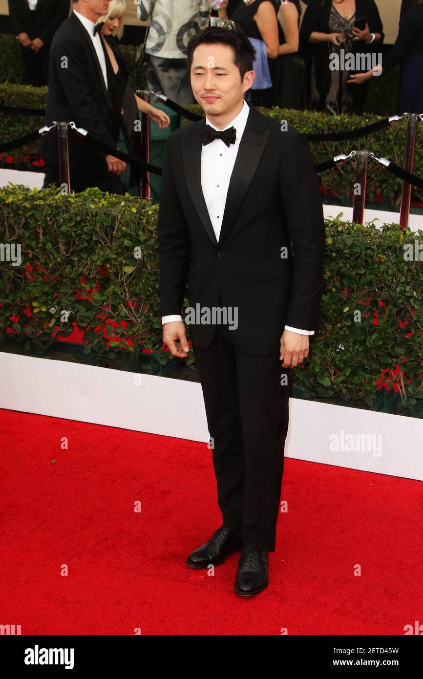 Steven Yeun at the 23rd Annual Screen Actors Guild Awards held at the ...