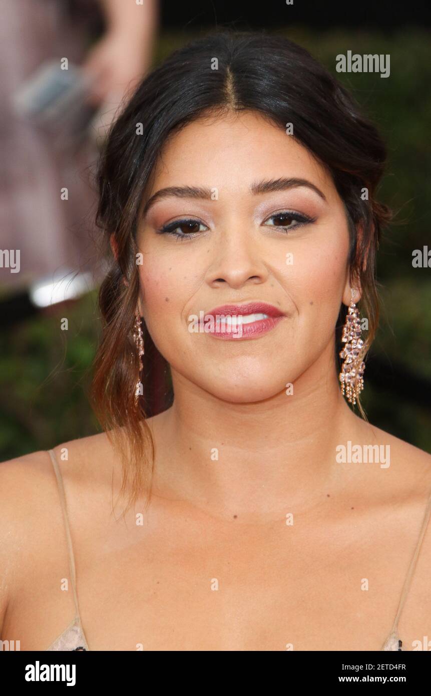 Gina Rodriguez at the 23rd Annual Screen Actors Guild Awards held at ...