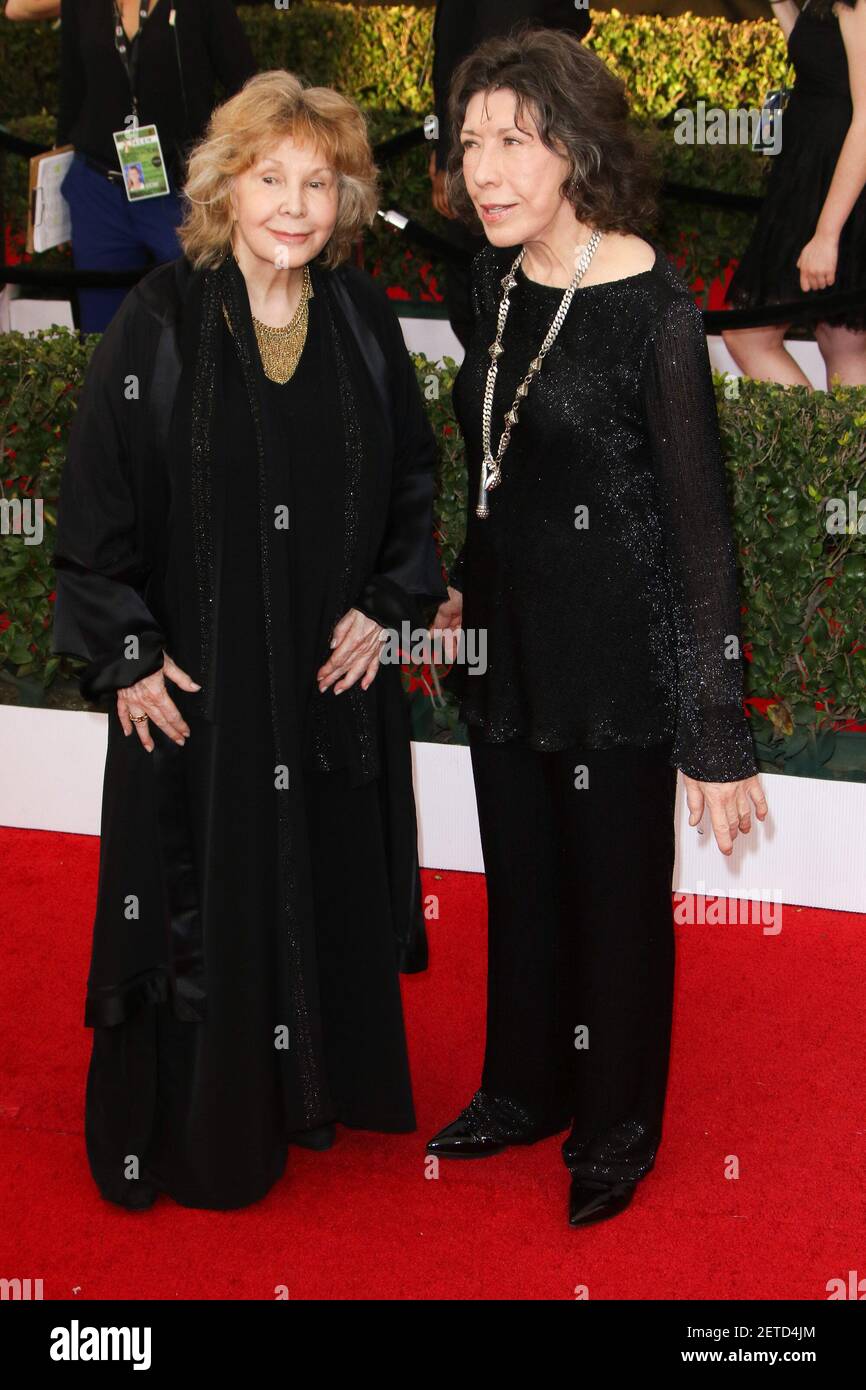 Lily Tomlin, Jane Wagner at the 23rd Annual Screen Actors Guild Awards ...