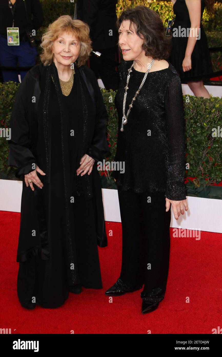 Lily Tomlin, Jane Wagner at the 23rd Annual Screen Actors Guild Awards ...