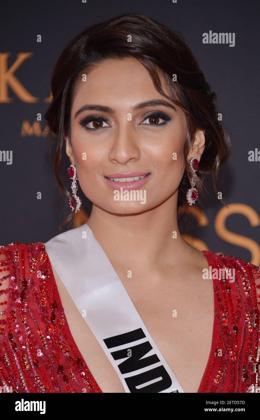 Miss India Roshmitha Harimurthy arrives at the 65th Miss Universe Red ...