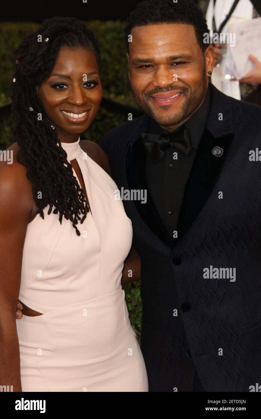 Alvina Stewary, Anthony Anderson at the 23rd Annual Screen Actors Guild ...