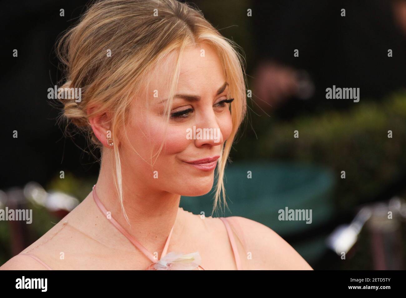 Kaley Cuoco at the 23rd Annual Screen Actors Guild Awards held at the ...
