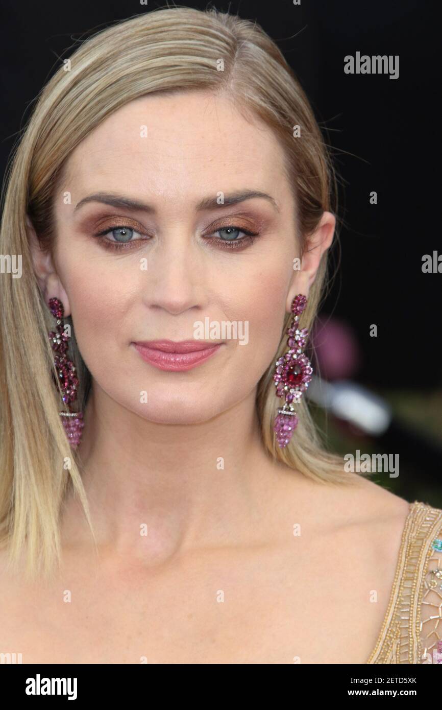 Emily Blunt at the 23rd Annual Screen Actors Guild Awards held at the ...