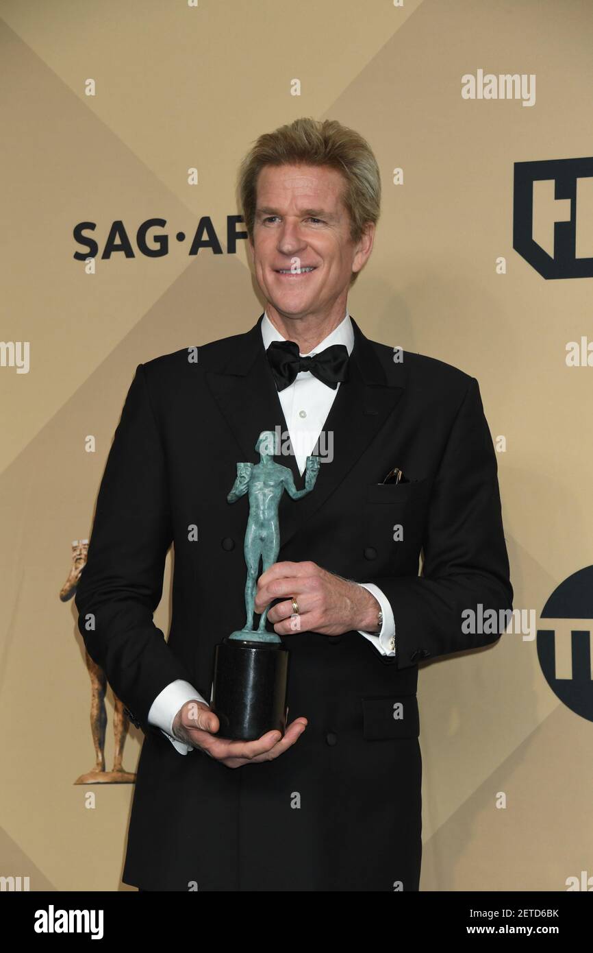 Matthew Modine in the Press Room during the 23rd Annual Screen Actors ...