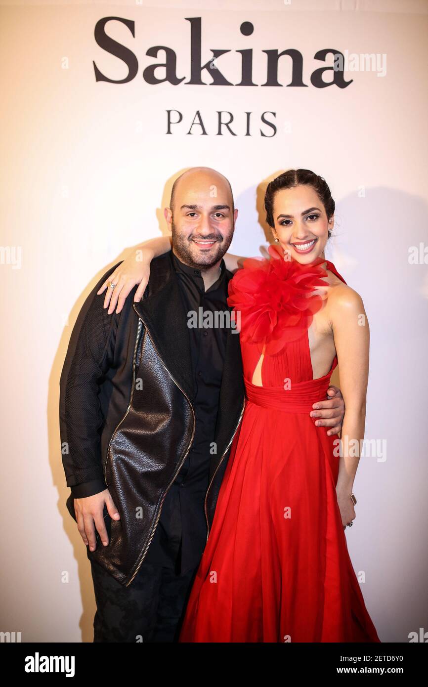 Sakina Shbib and Patrick Sawaya at The Sakina Paris Spring Summer 2017 ...